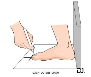 Cách đo và chọn size giày Bitis chính hãng chuẩn nhất