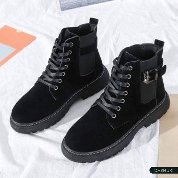 10+ giày boot nam cổ cao da lộn chính hãng đẹp nhất 2024